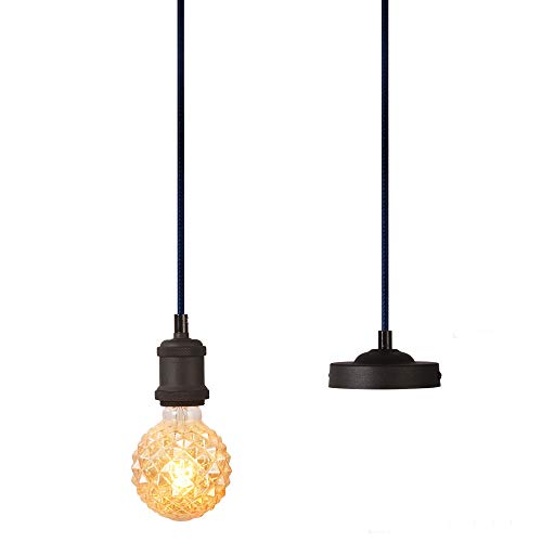 AILIN Edison Mini Pendant Lighting Fixture, Single Socket E27 Base ...